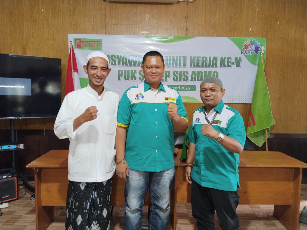 Kepercayaan Anggota Menguat, Muhammad Riyadi Kembali Pimpin PUK SP KEP SIS Admo